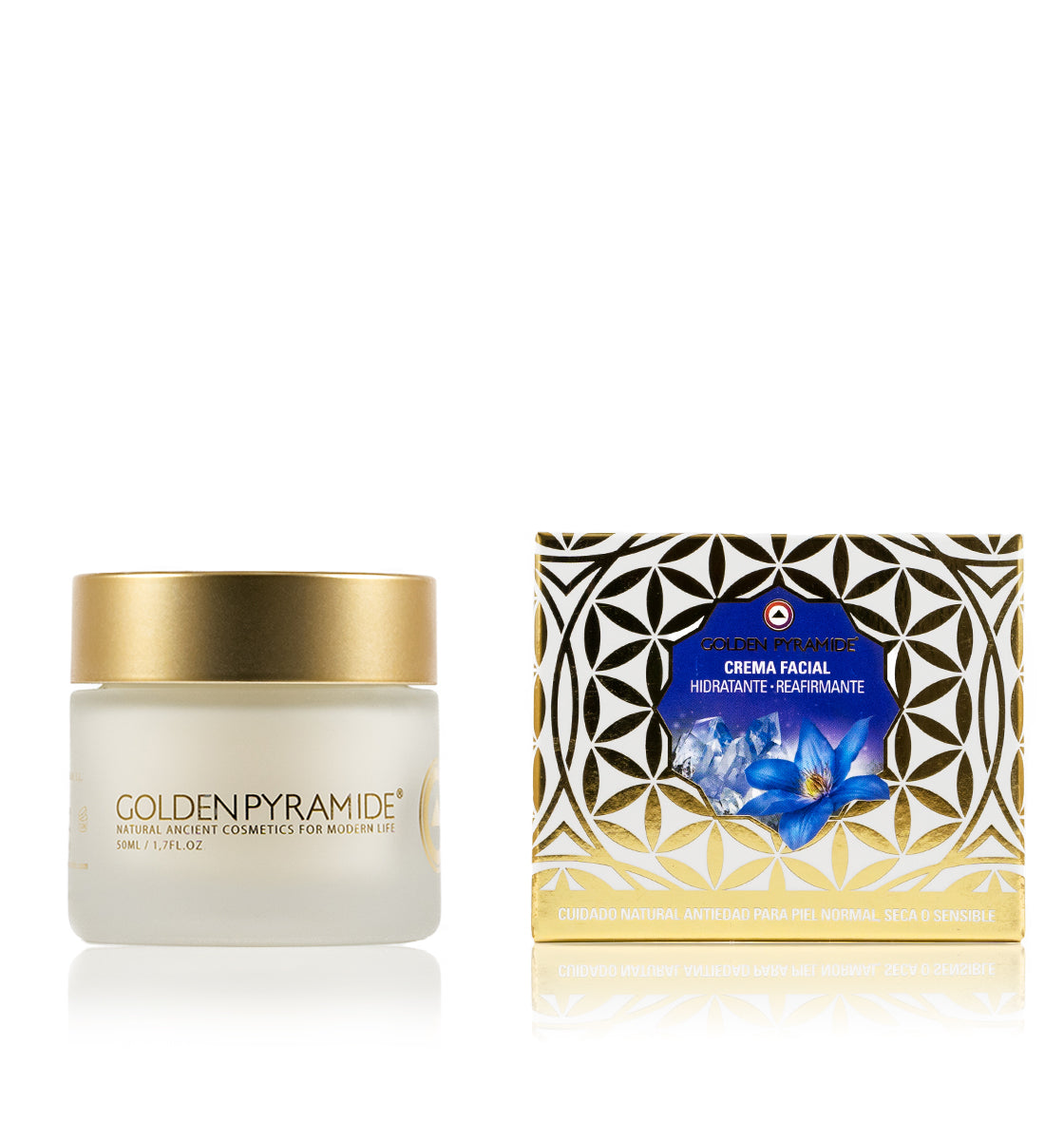 MOISTURIZING Facial Cream for NORMAL OR SENSITIVE skin | GOLDEN PYPAMIDE