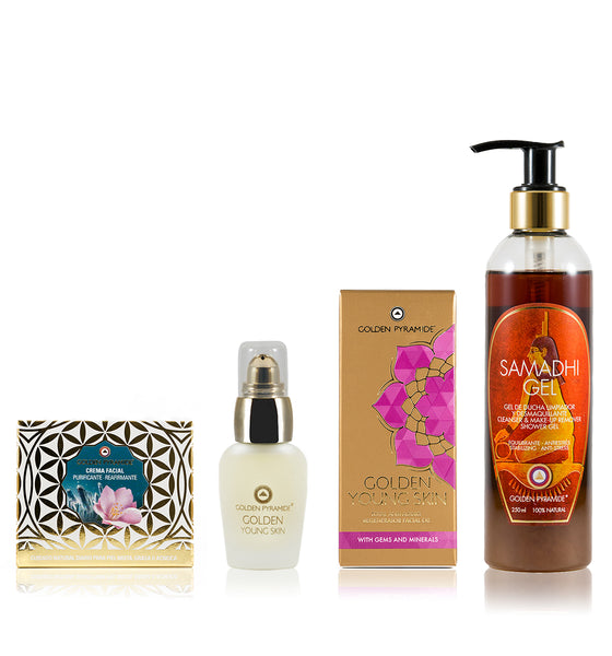 Man Facial Care Treatment – Golden Pyramide Natural Cosmetics