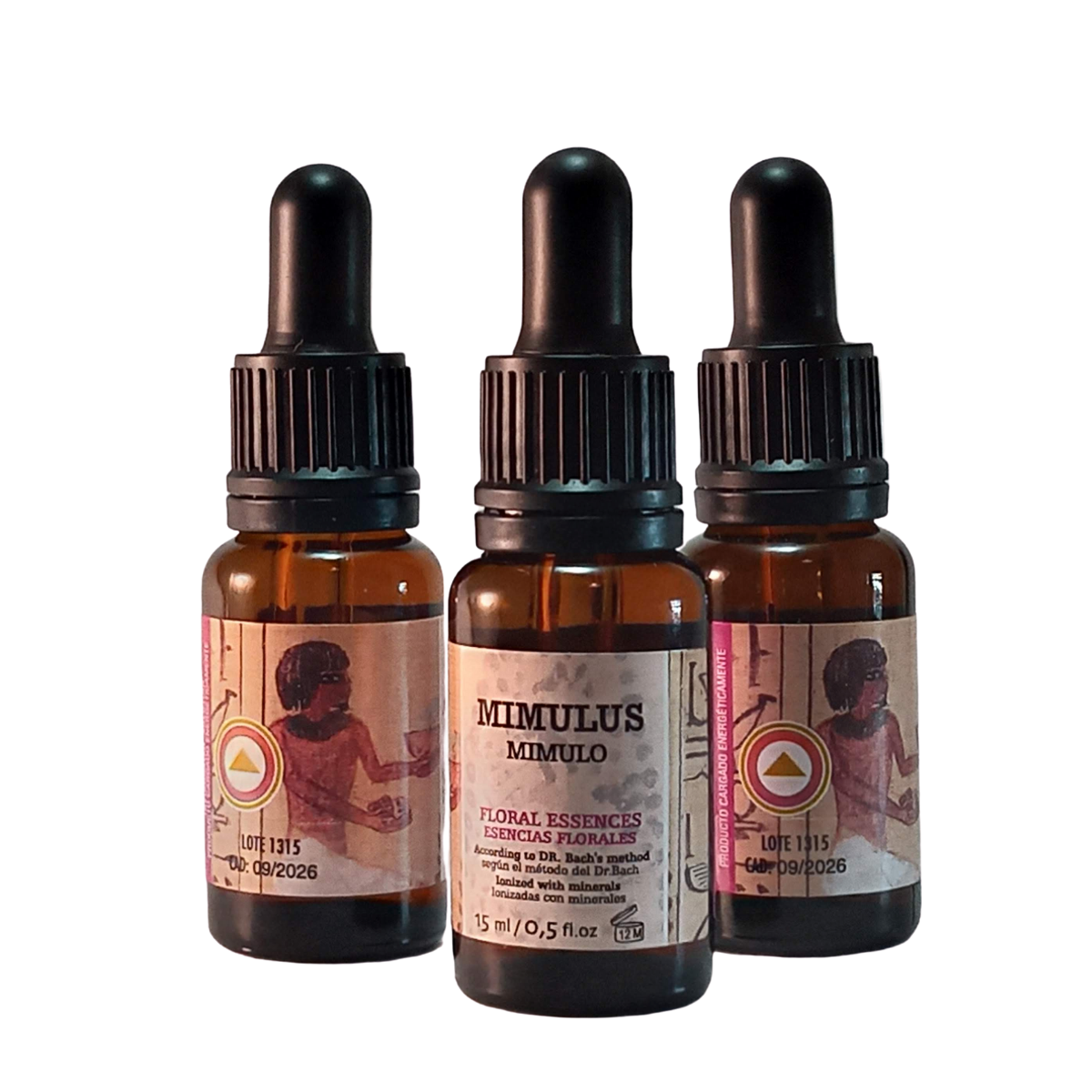 Mimulus【Las 38 Flores de Bach originales】3x2 en GOLDEN PYRAMIDE
