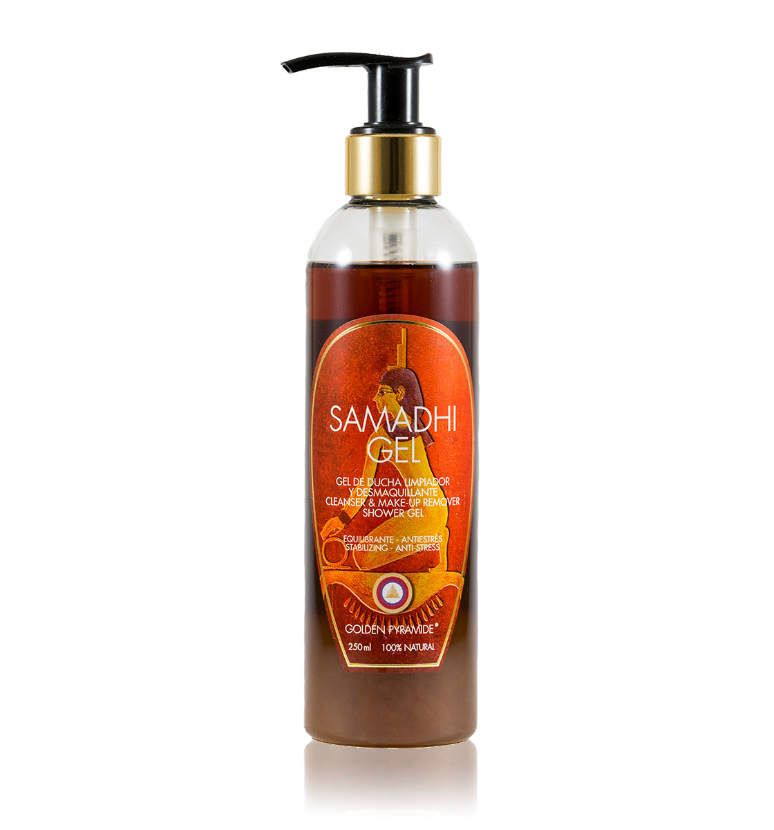 SAMADHI: Desmaquillante 100% natural y gel de baño | Golden Pyramide